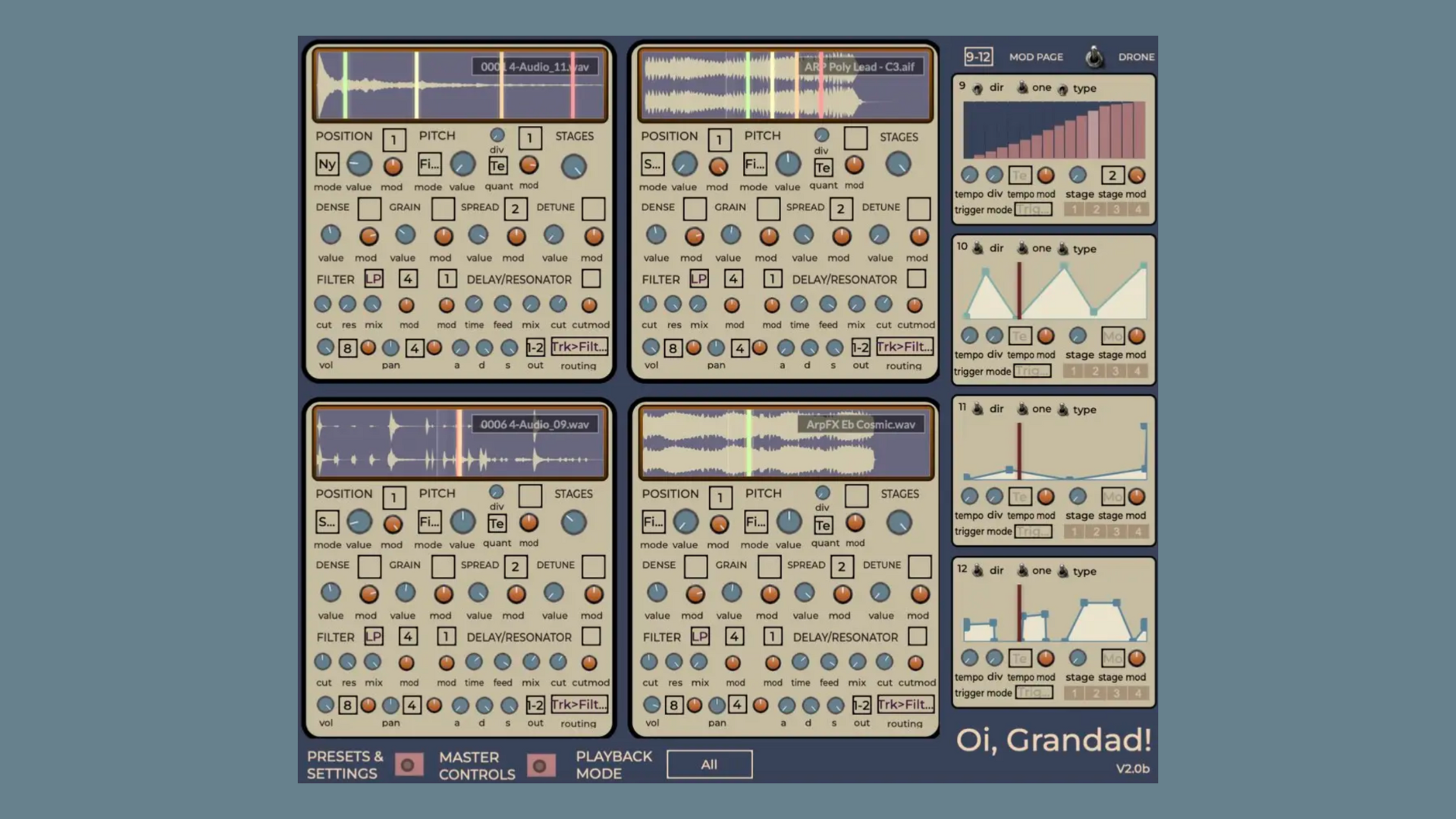 RickTaylor79 vous offre Oi Grandad - Audiofanzine