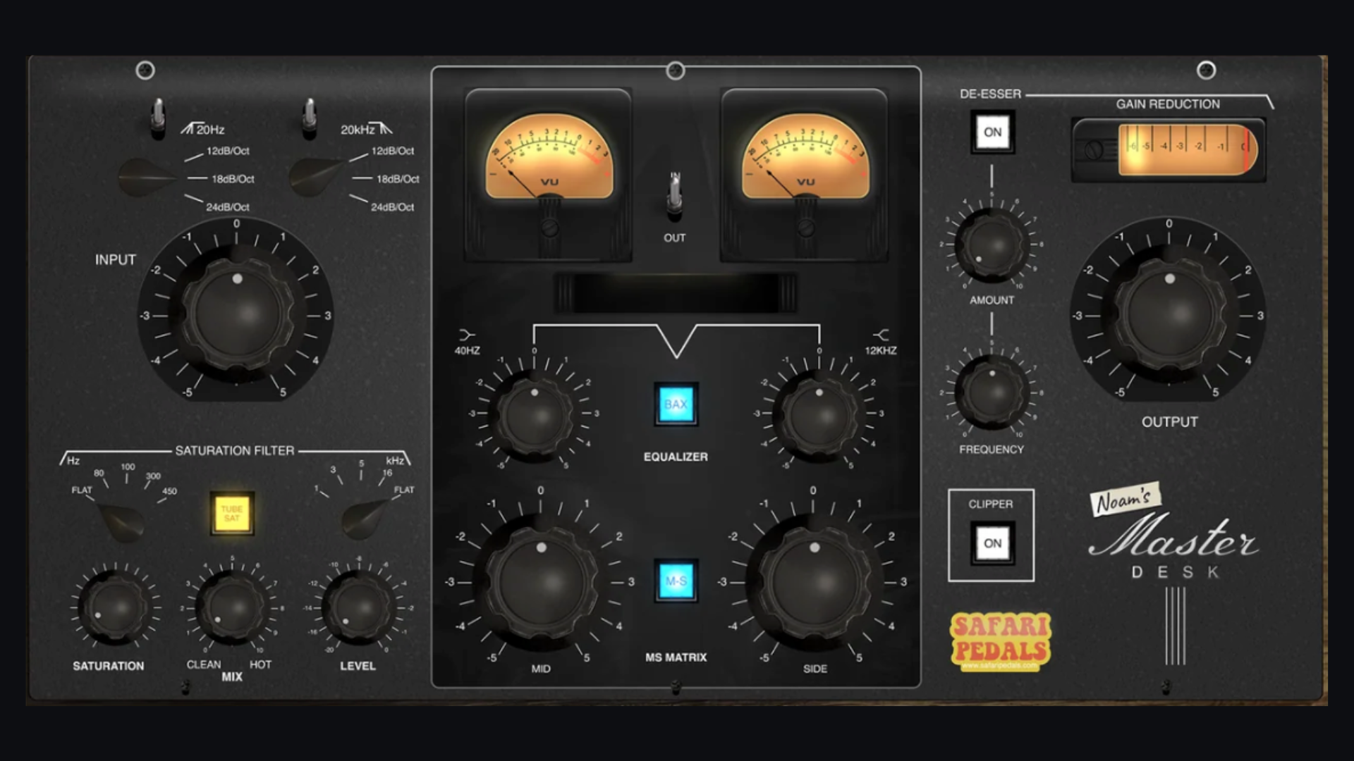 Safari Pedals publie Noam's Mastering Console - Audiofanzine