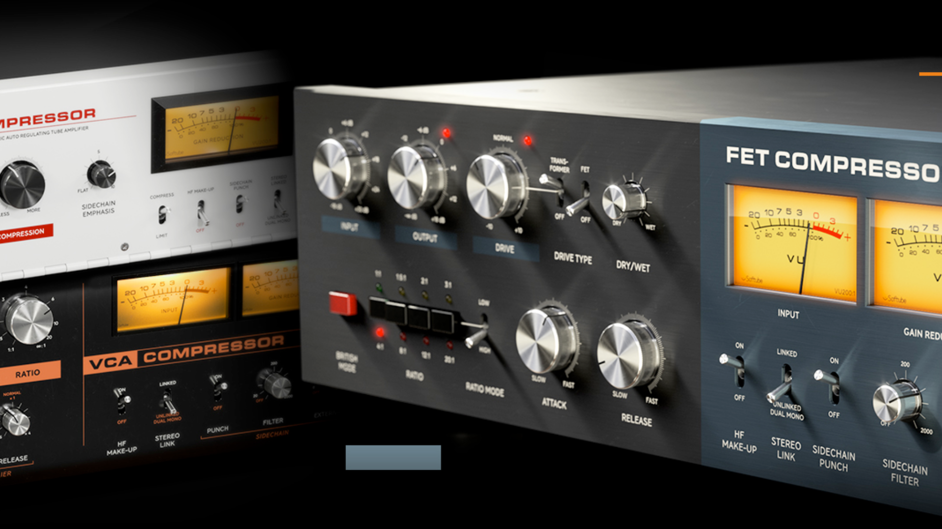 Softube lance l'Icons: The Compressor Collection - Audiofanzine
