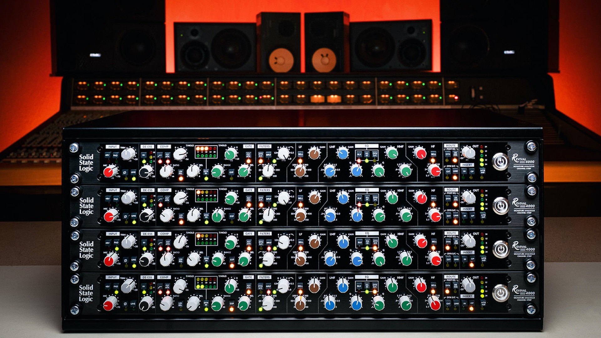 Solid State Logic lance la SSL Revival 4000 - Audiofanzine