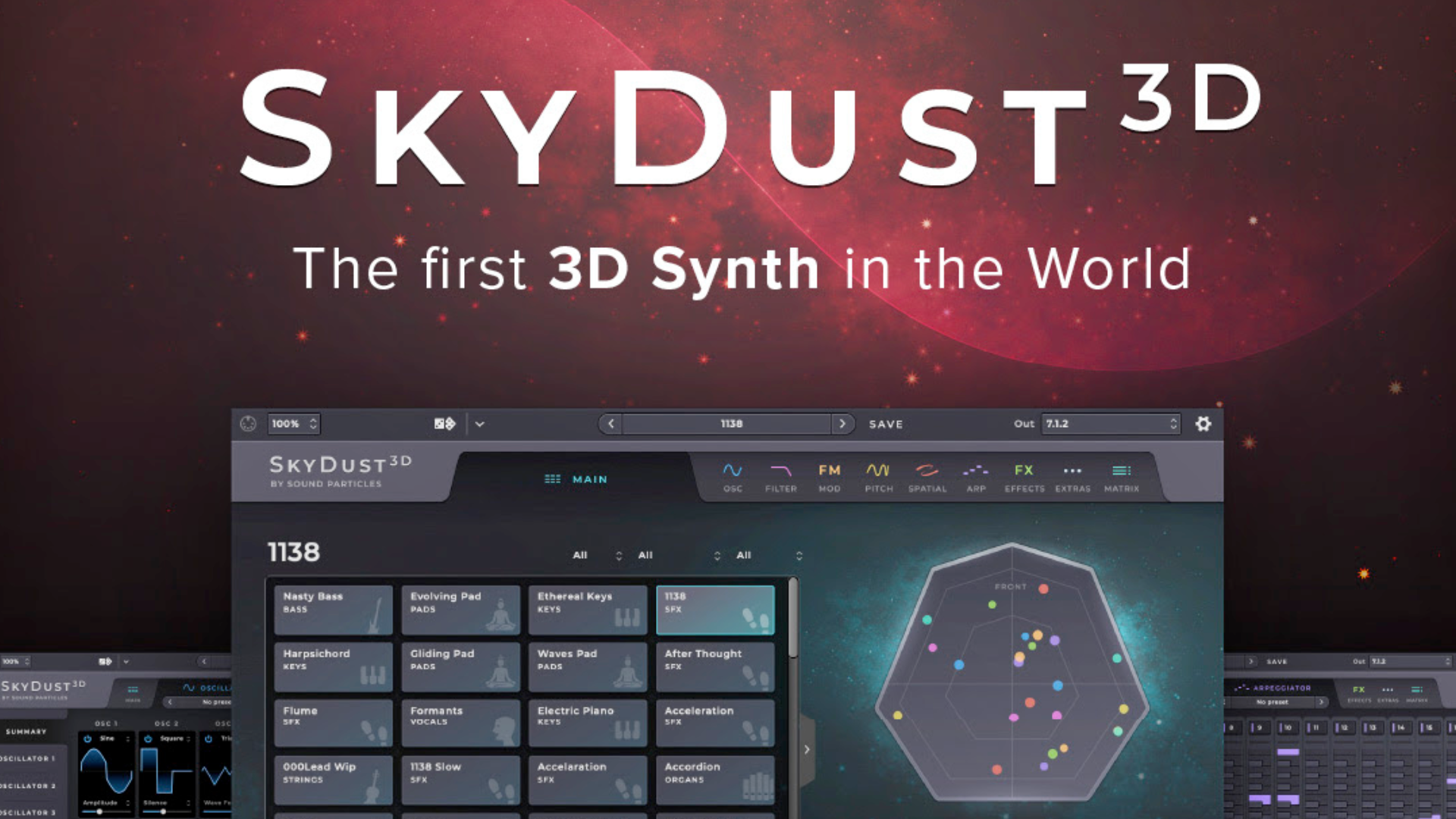 Sound Particles présente SkyDust 3D et SkyDust Stereo - Audiofanzine