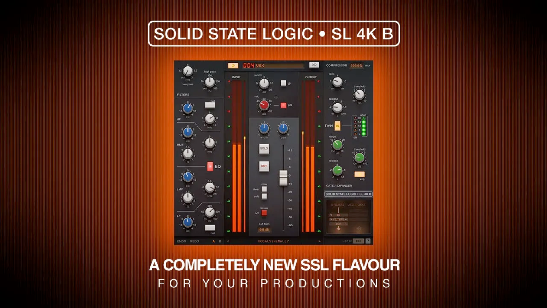 SSL présente actuellement le SSL 4K B - Audiofanzine