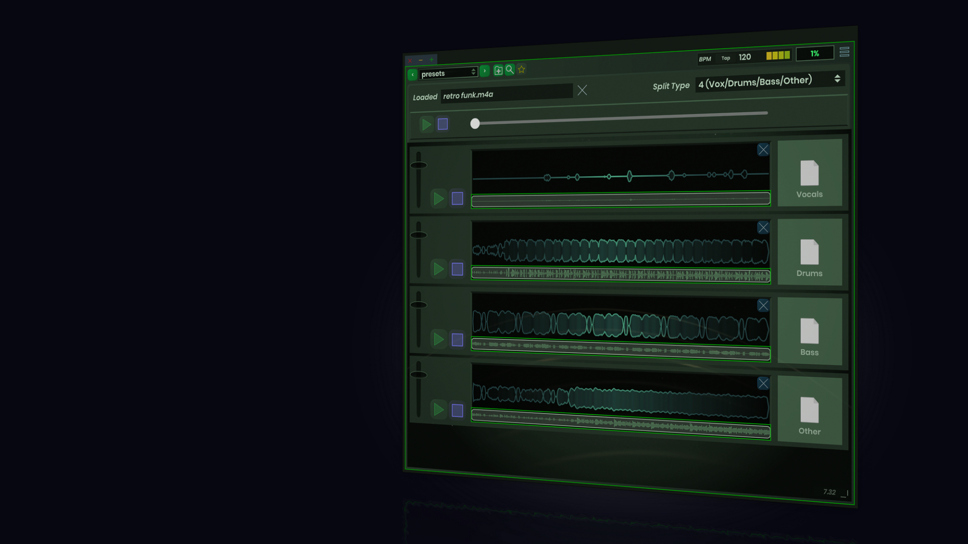 Stagecraft Software met à jour Simple Stems - Audiofanzine