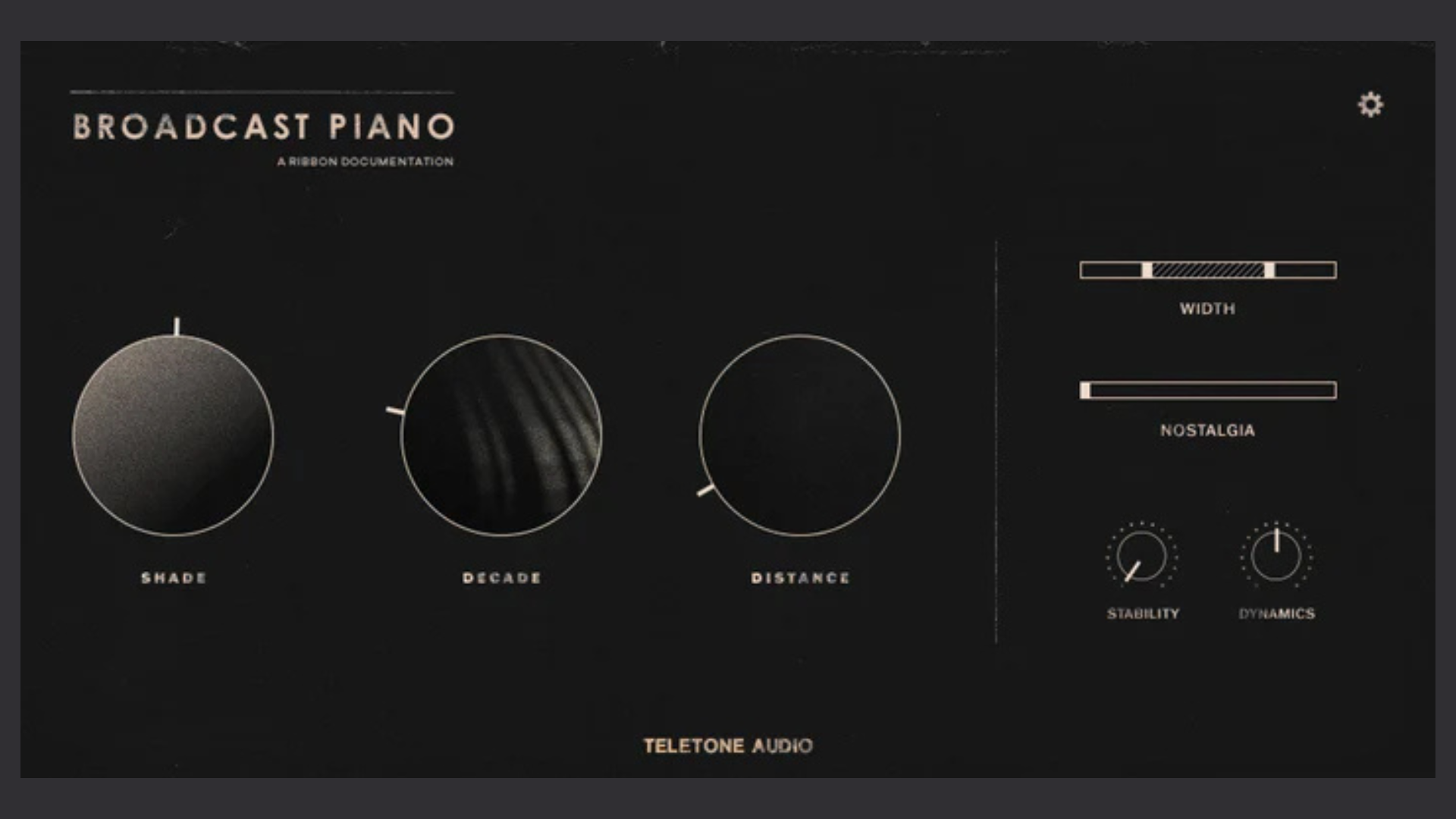 Teletone Audio publie Broadcast Piano - Audiofanzine