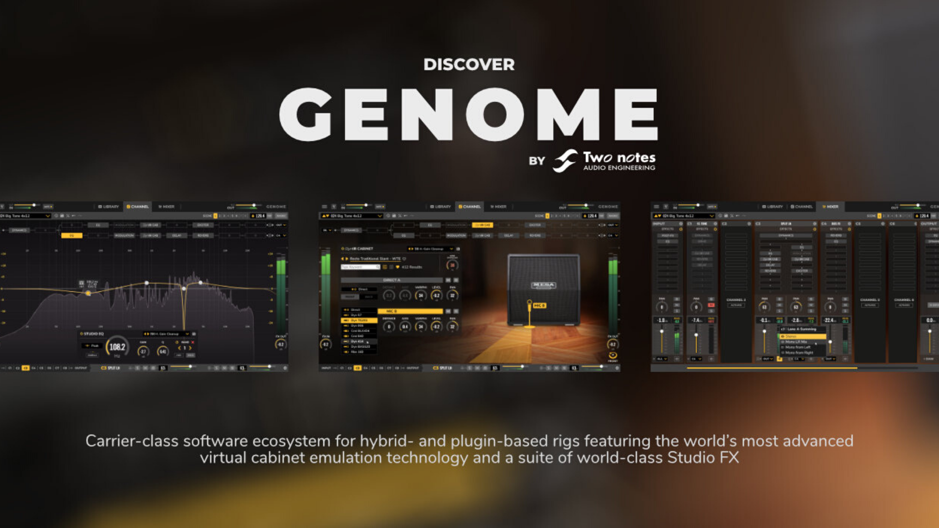 Two Notes Audio Engineering présente Genome - Audiofanzine