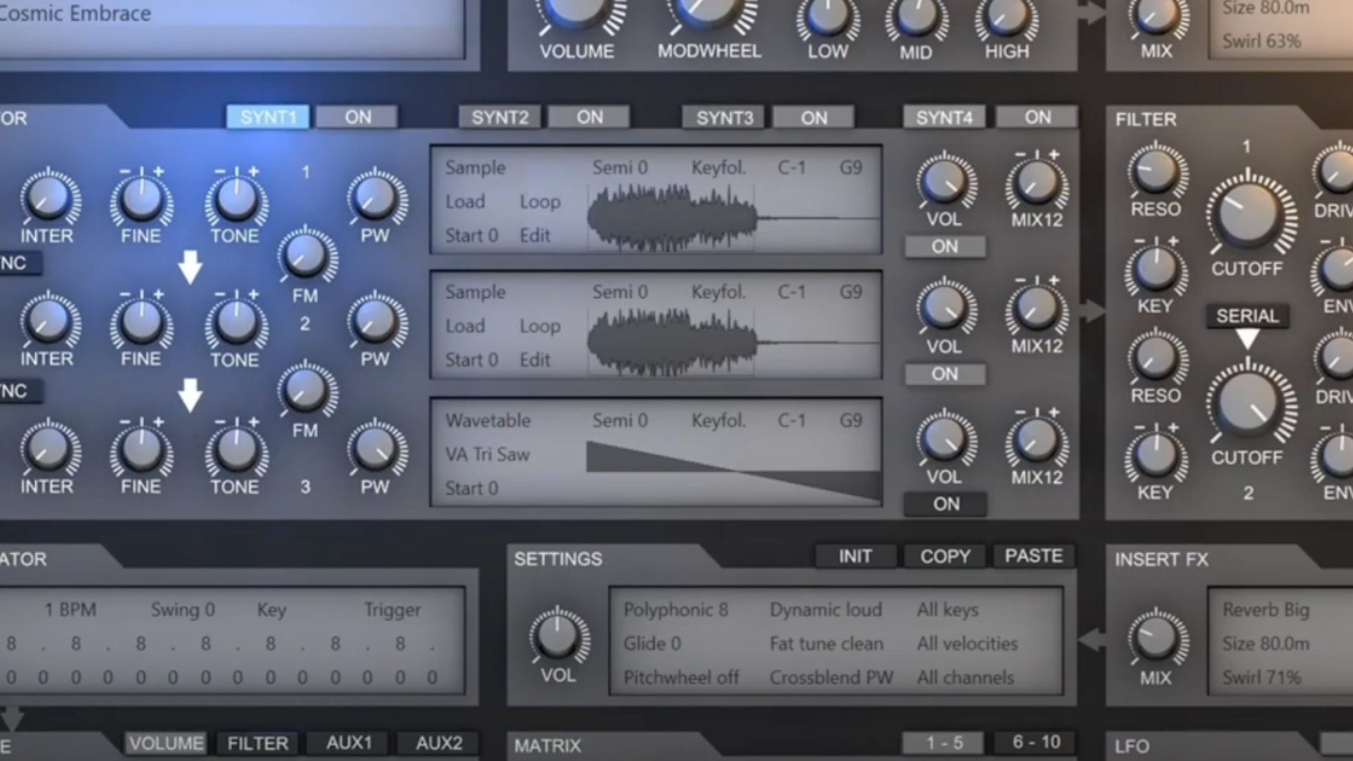 Un nouvel ensemble de presets pour Electra2 et Electra3 chez Tone2 ...