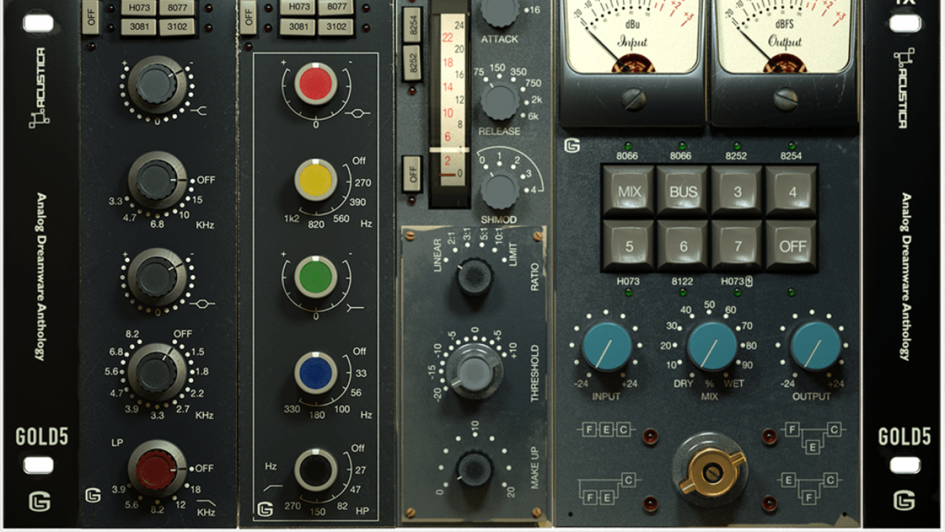 Une Neve dans votre STAN avec Gold 5 d'Acustica Audio - Audiofanzine