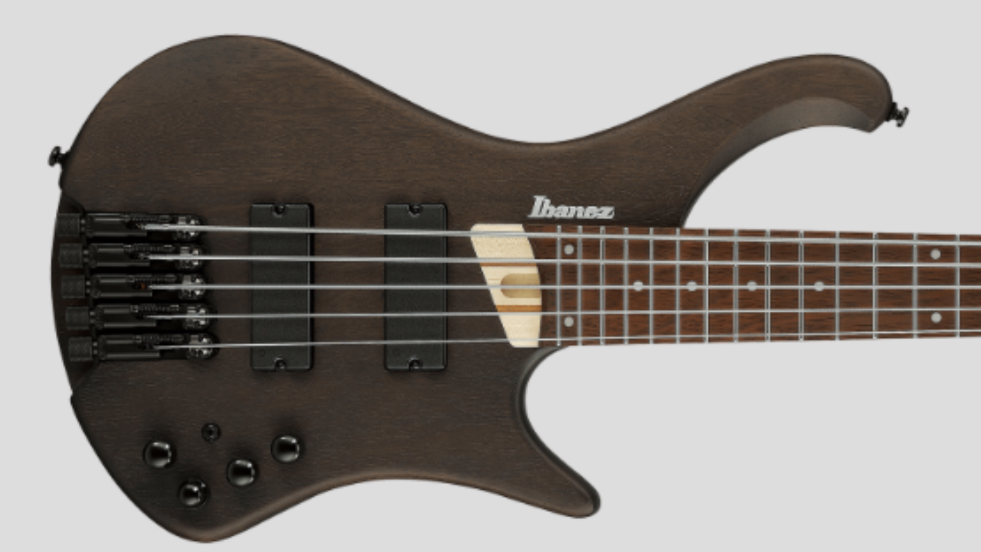 Une nouvelle basse 5 cordes sans tête chez Ibanez - Audiofanzine