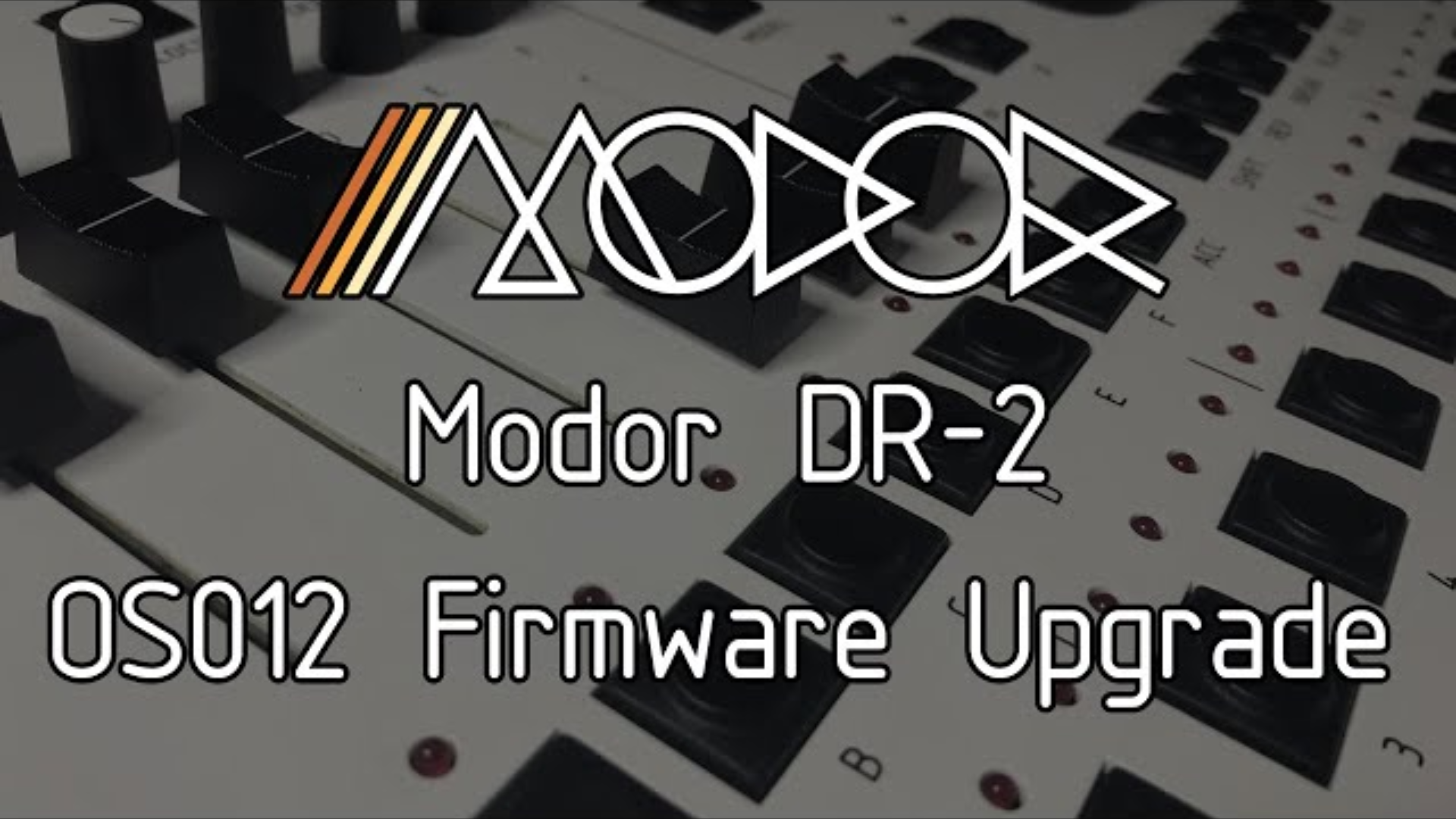 Une nouvelle mise à jour pour la DR-2 de Modor - Audiofanzine