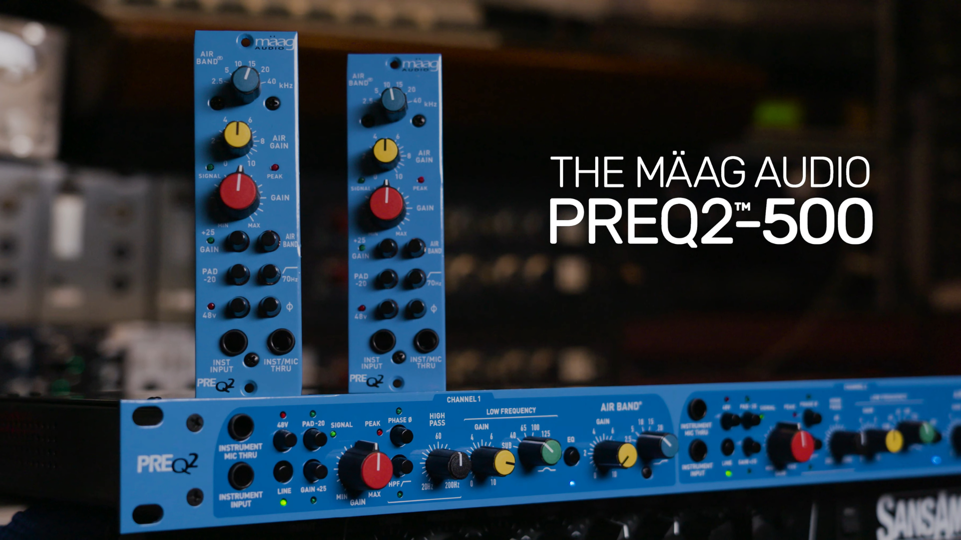 Une version rack 500 du PreQ2 est arrivée chez Mäag Audio - Audiofanzine