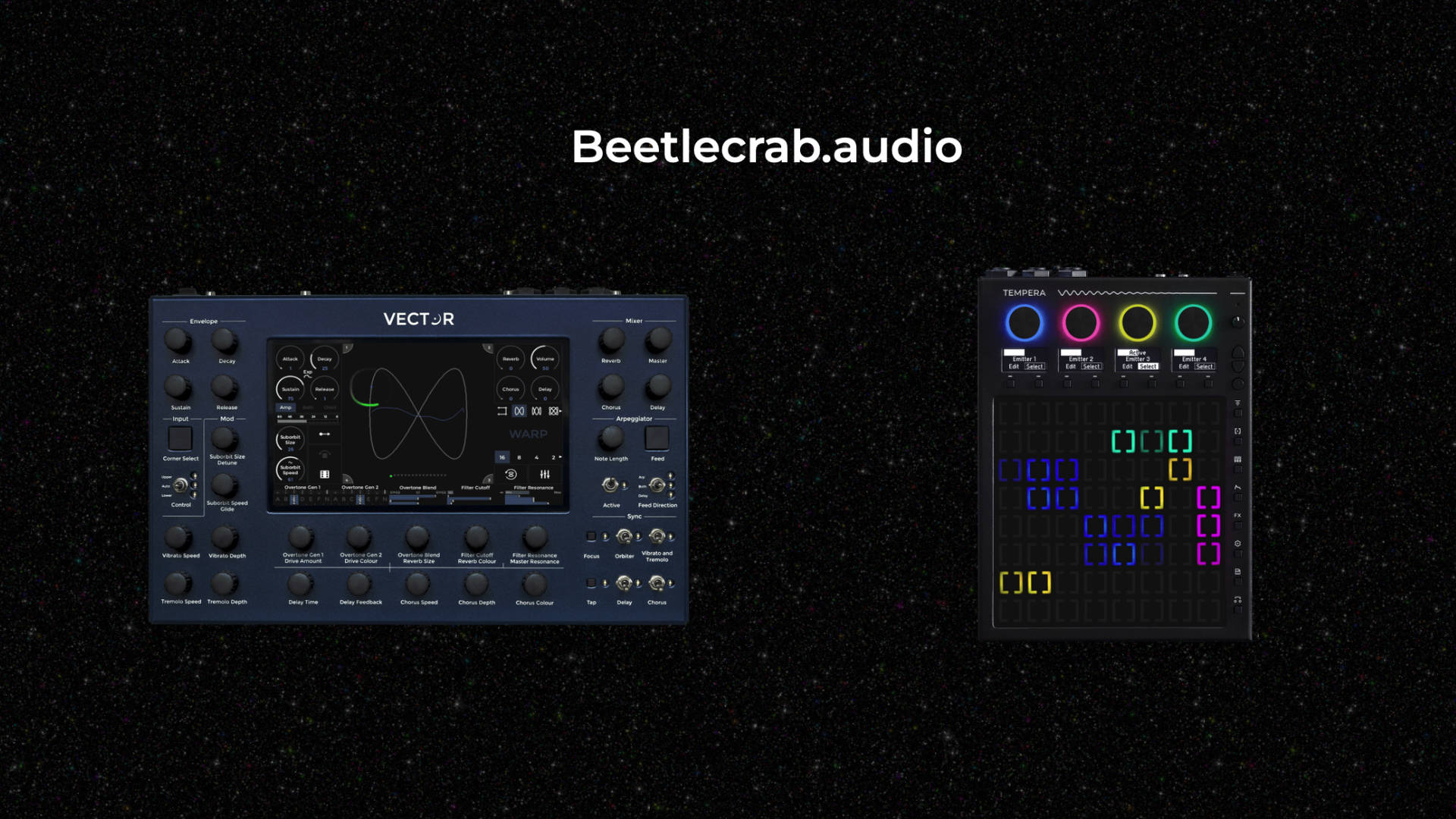 Vector Synth renomme sa marque Beetlecrab Audio avec un nouveau site ...