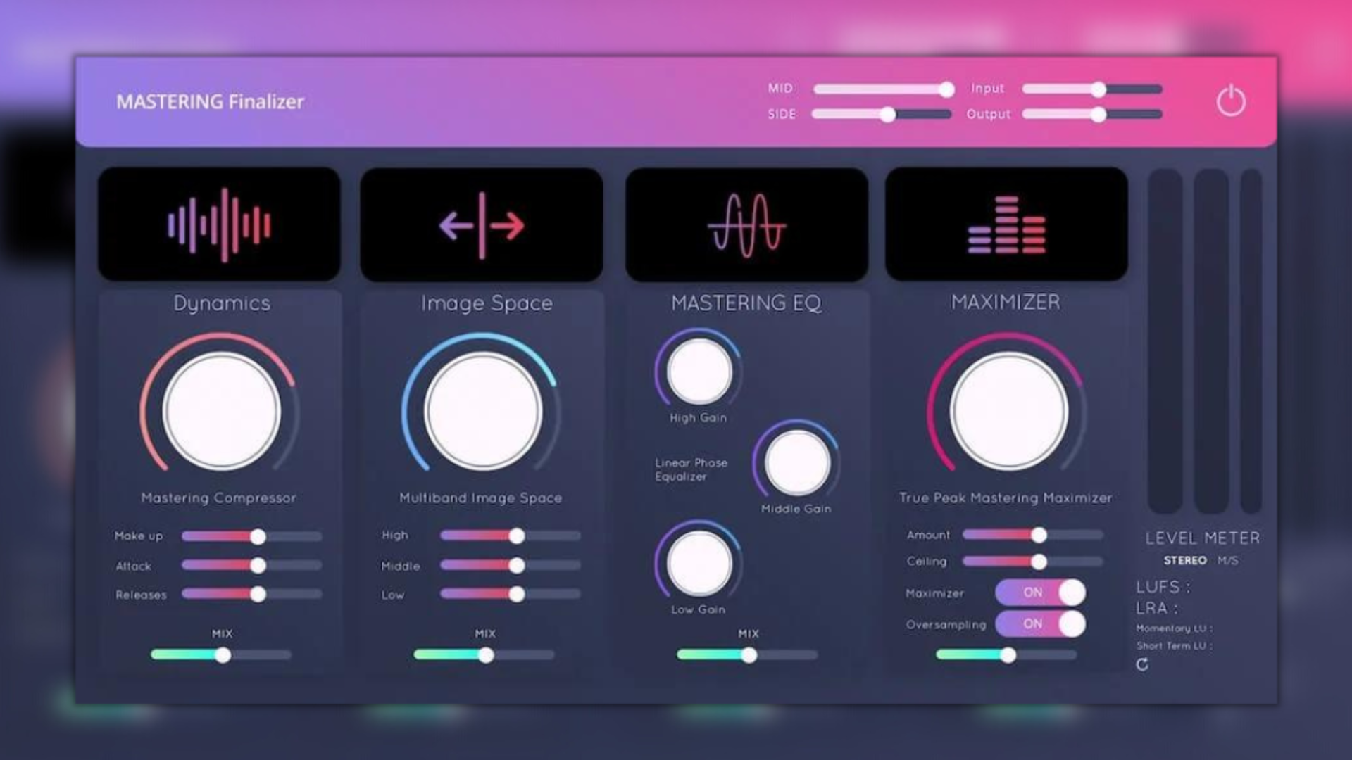 Voici Mastering Finalizer, par WavDSP - Audiofanzine