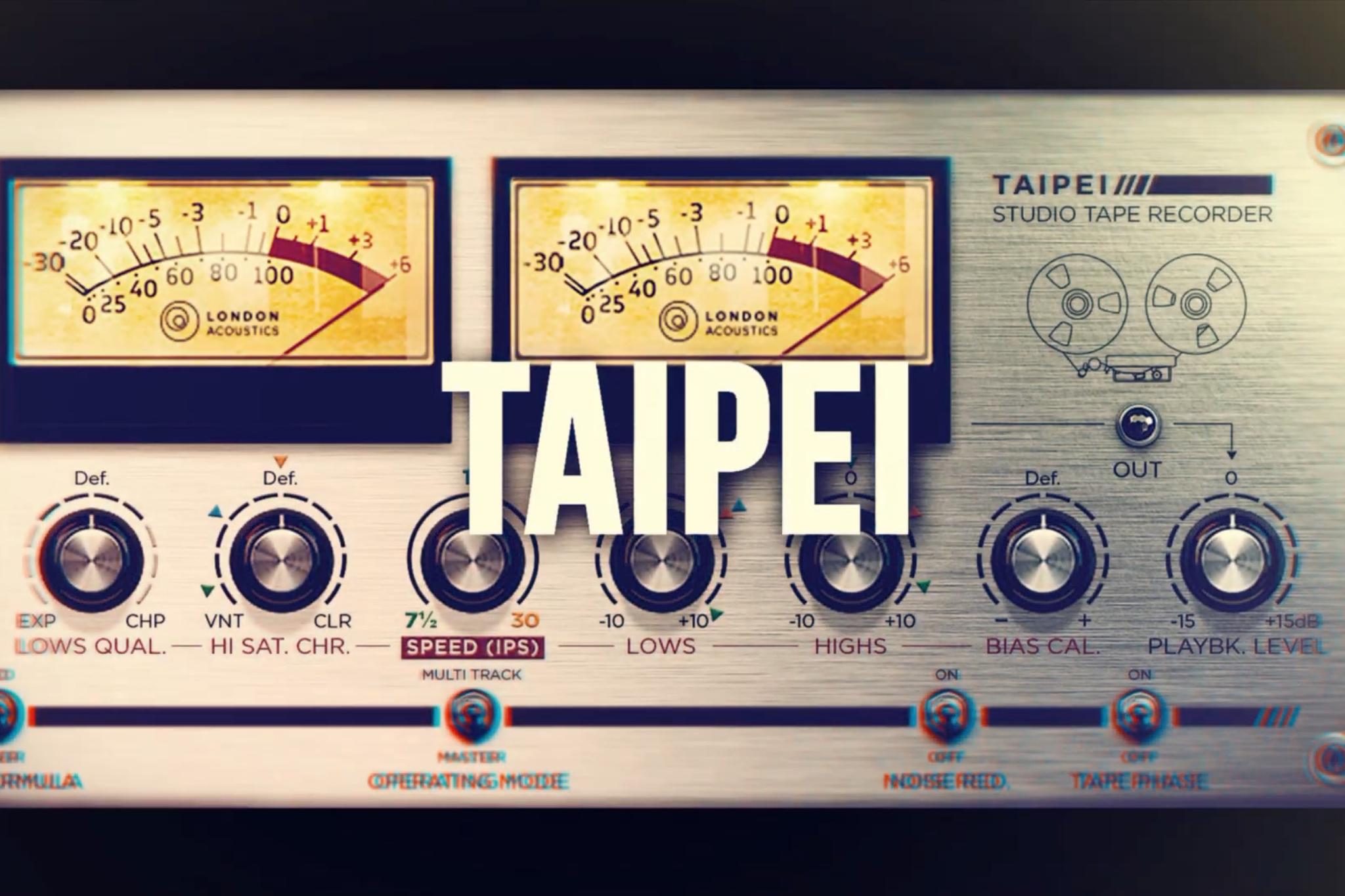 Voici Taipei Studio Tape Recorder, par London Acoustics - Audiofanzine