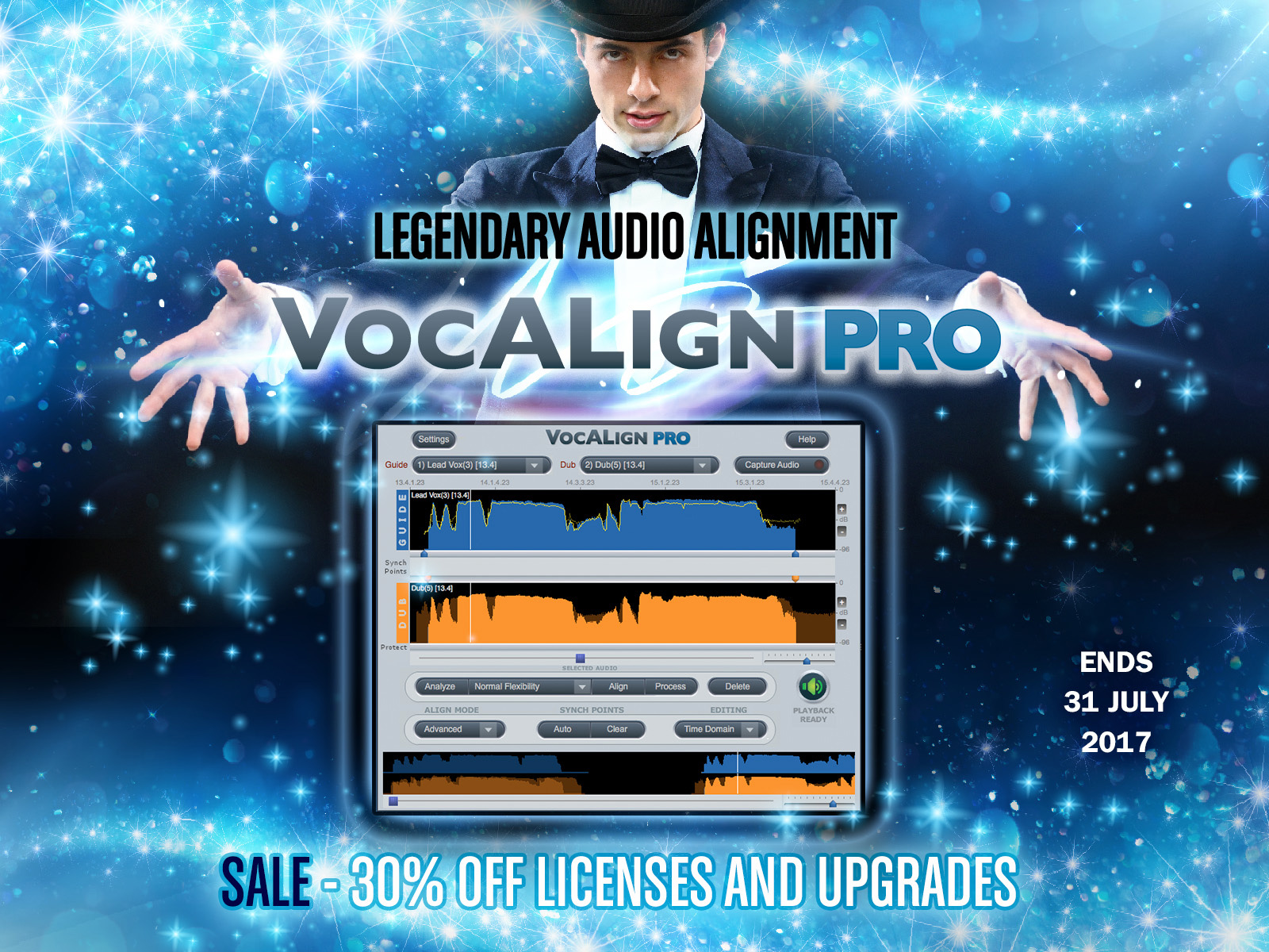 Promotion sur le logiciel et plug-in d'alignement et traitement vocal ...