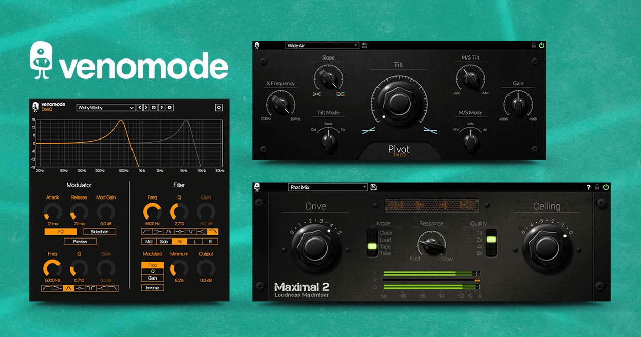 Venomode à l’honneur dans le Plugin Collective de Focusrite - Audiofanzine