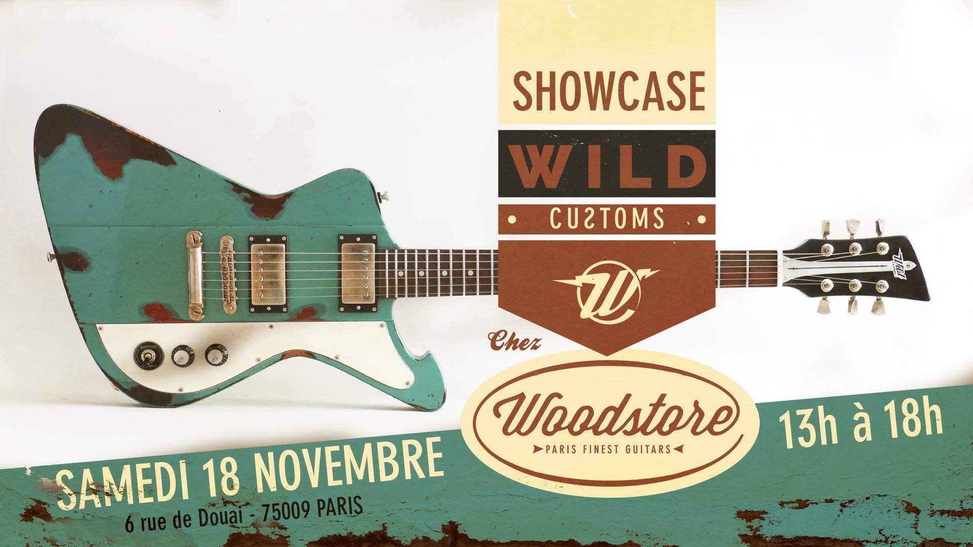 Le magasin Woodstore revend les instruments Wild Customs et organise un ...