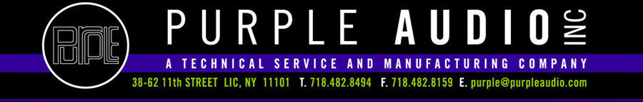 Purple Audio (13 products) - Audiofanzine