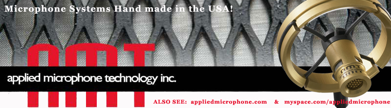 Applied Microphone Technology Microphones (4 products) - Audiofanzine