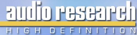 Audio Research (3 products) - Audiofanzine