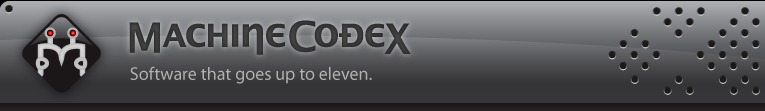 Machinecodex (3 products) - Audiofanzine