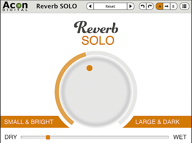 Reverb Solo - Acon Digital Media Reverb Solo - Audiofanzine