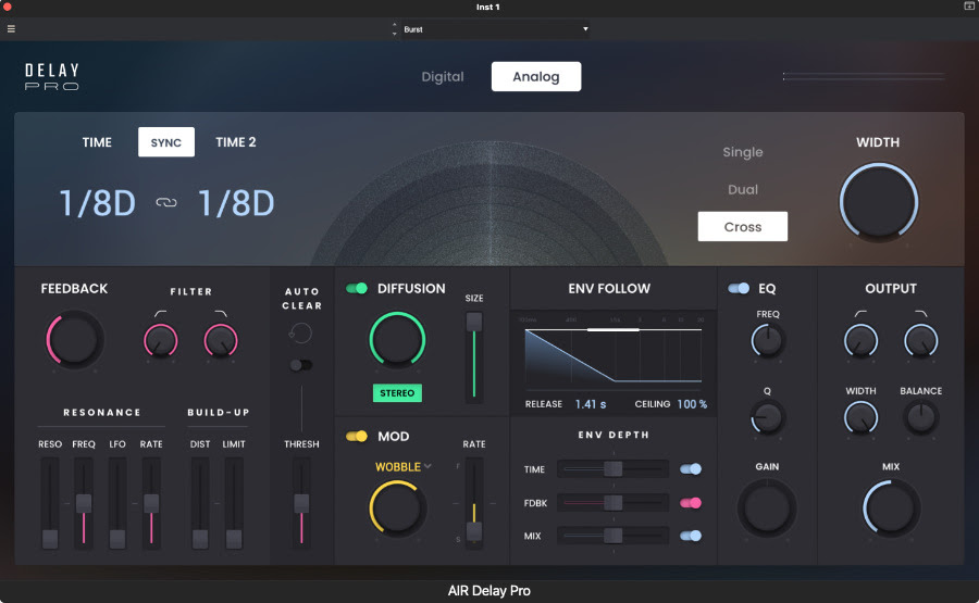 AIR Delay Pro - AIR Music Technology AIR Delay Pro - Audiofanzine