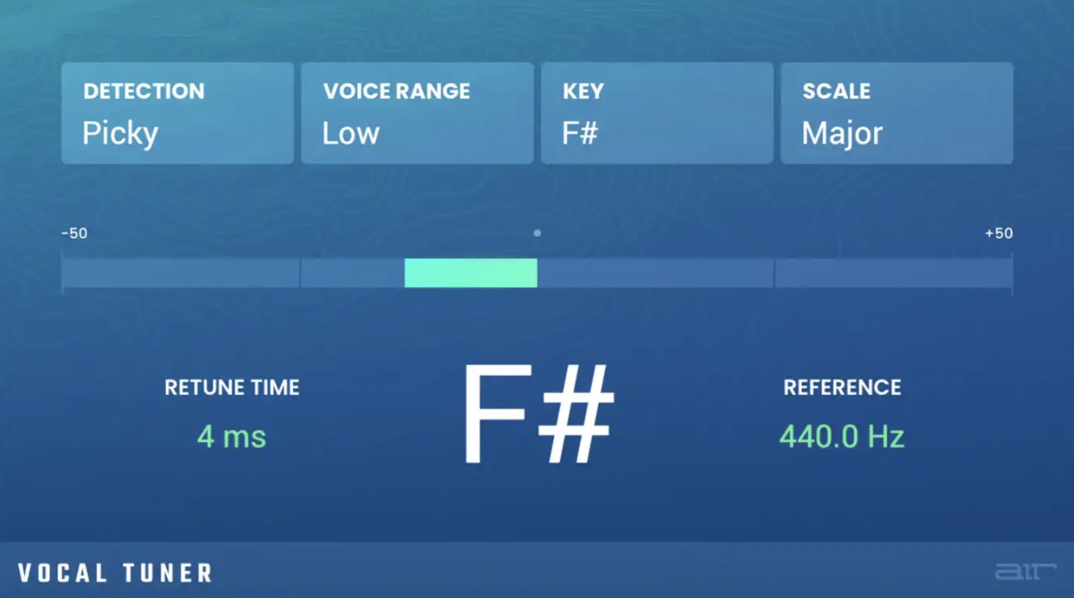 AIR Vocal Tuner - AIR Music Technology AIR Vocal Tuner - Audiofanzine