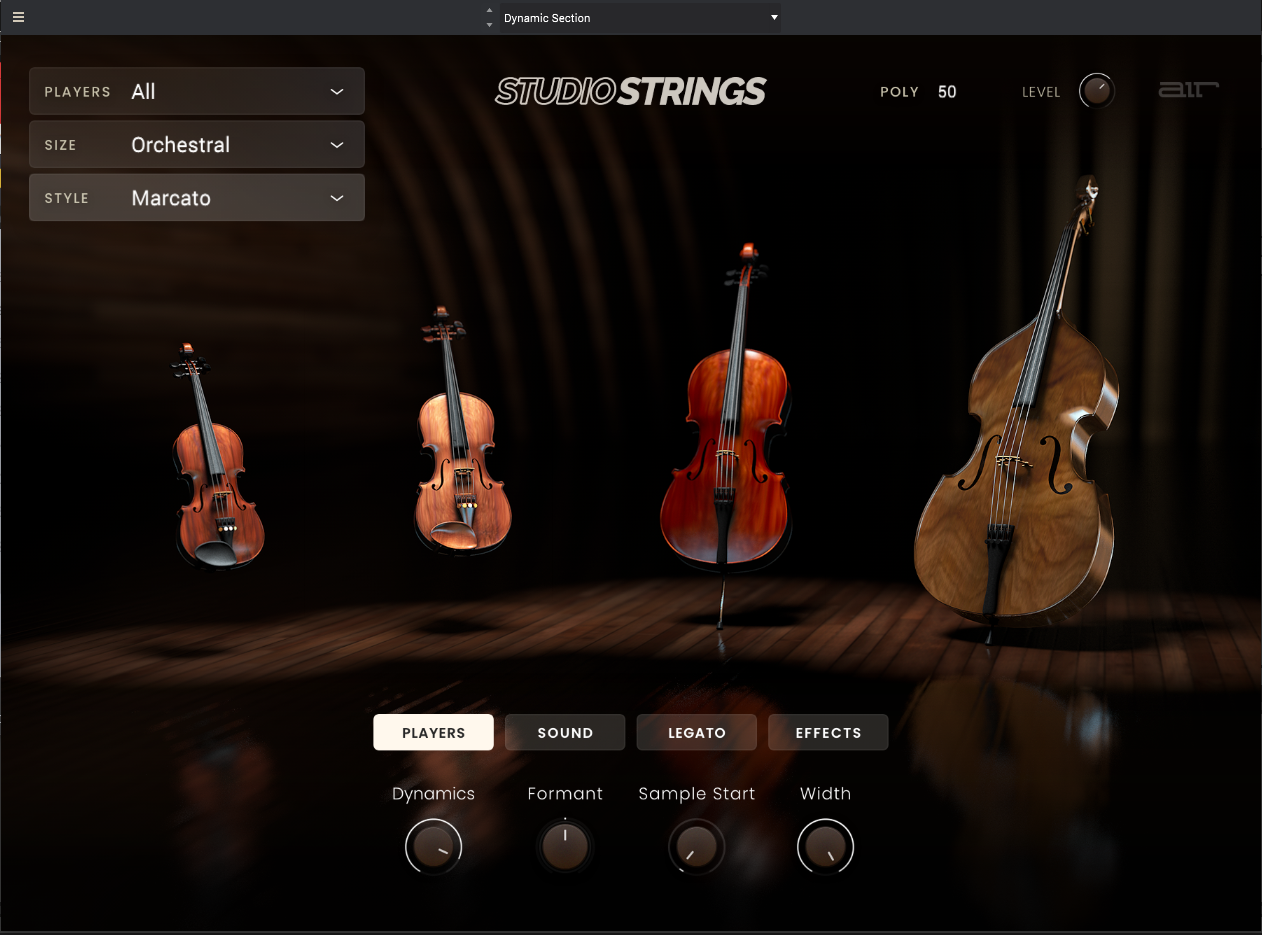 Studio Strings - AIR Music Technology Studio Strings - Audiofanzine
