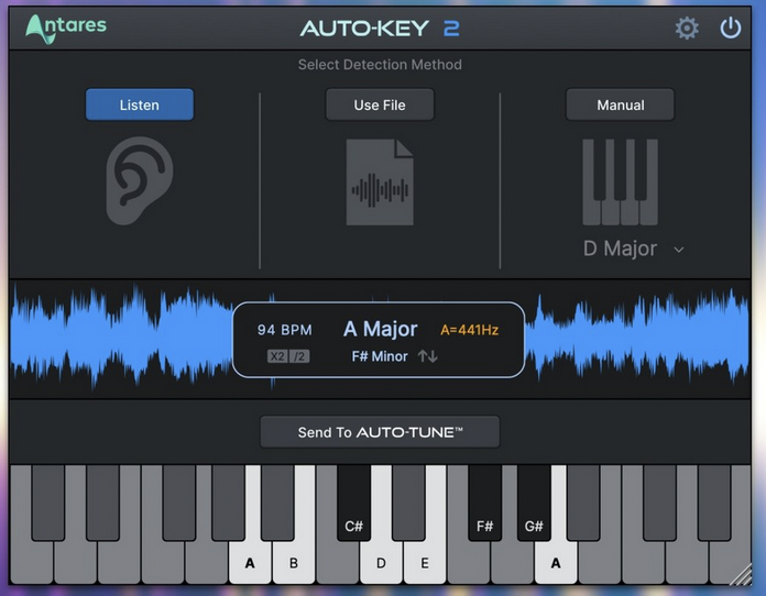 Auto-Key 2 - Antares Audio Technology Auto-Key 2 - Audiofanzine