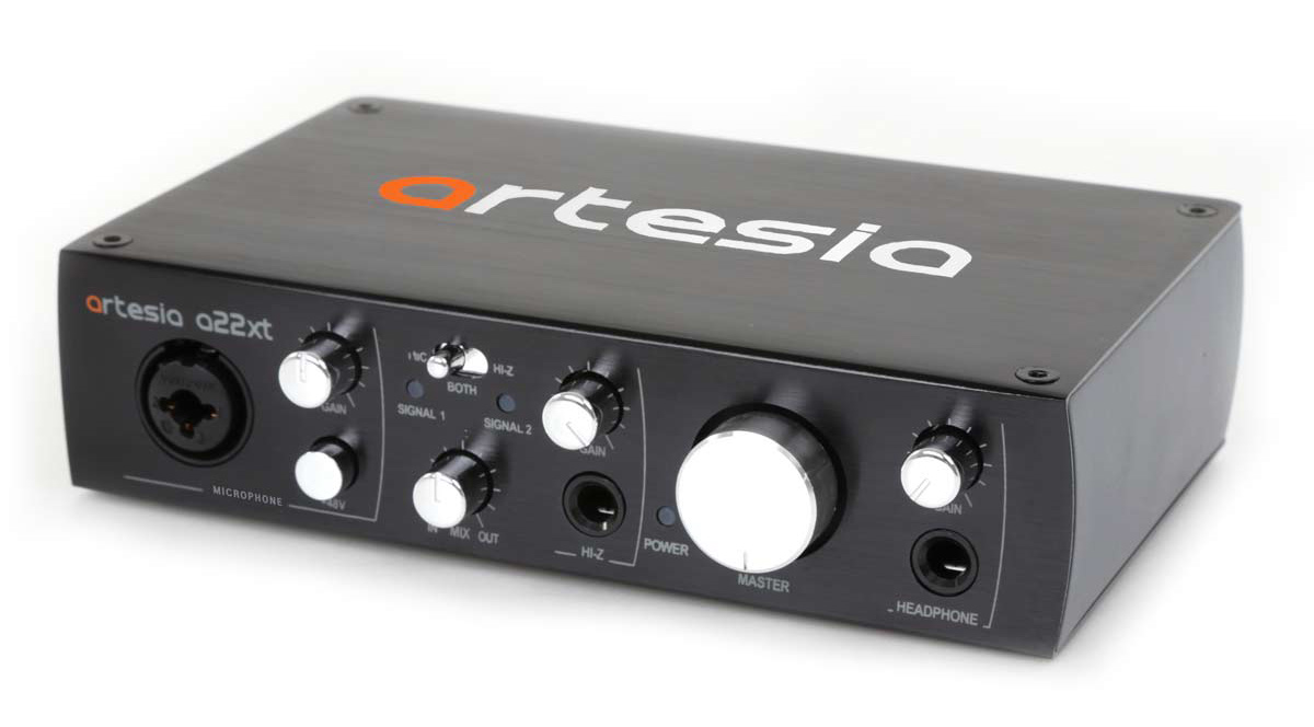 Interface audio USB Artesia a22xt 2 canaux, STAN Bitwig 8-Track, MAO ...