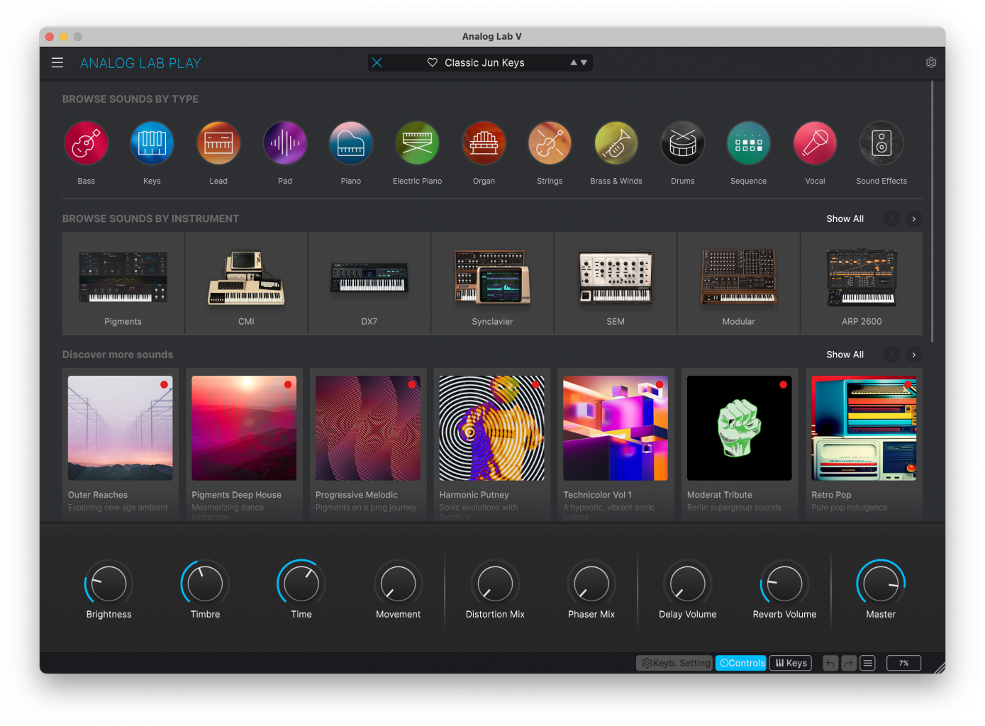 Analog Lab Play - Arturia Analog Lab Play - Audiofanzine