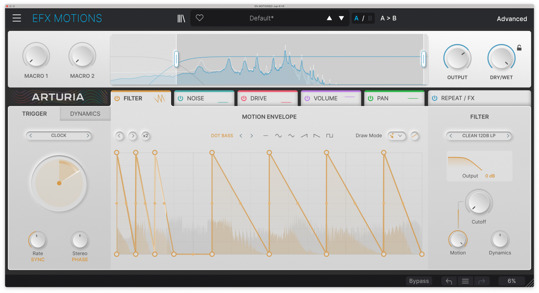 Efx MOTIONS - Arturia Efx MOTIONS - Audiofanzine