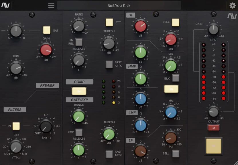 AA-551 Channel Strip - Audio Assault AA-551 Channel Strip - Audiofanzine