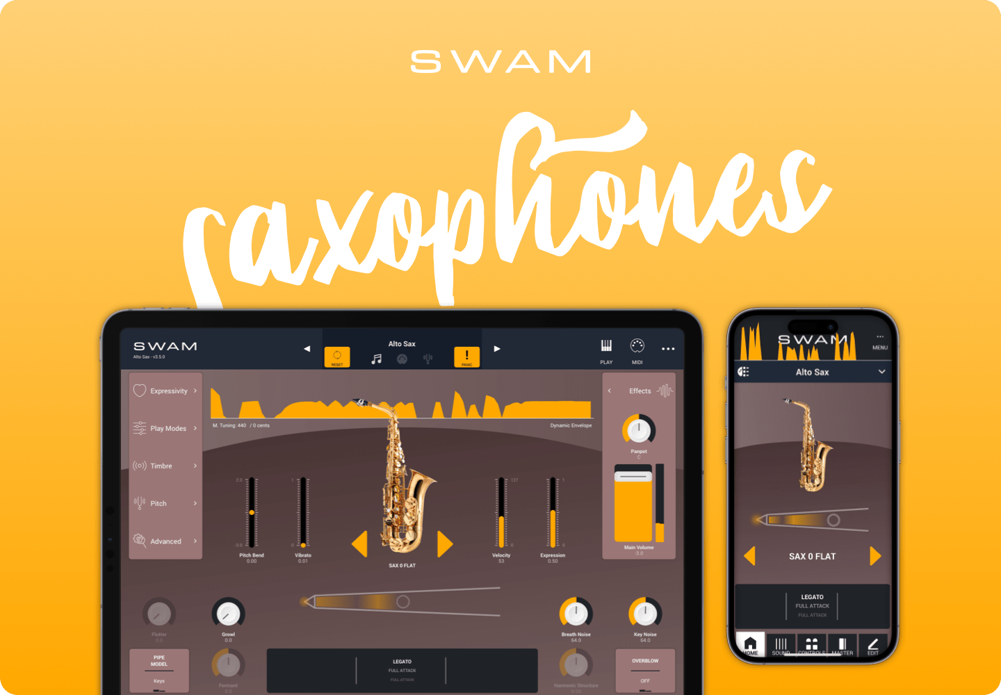 Vidéos Audio Modeling SWAM Saxophones Bundle - Audiofanzine