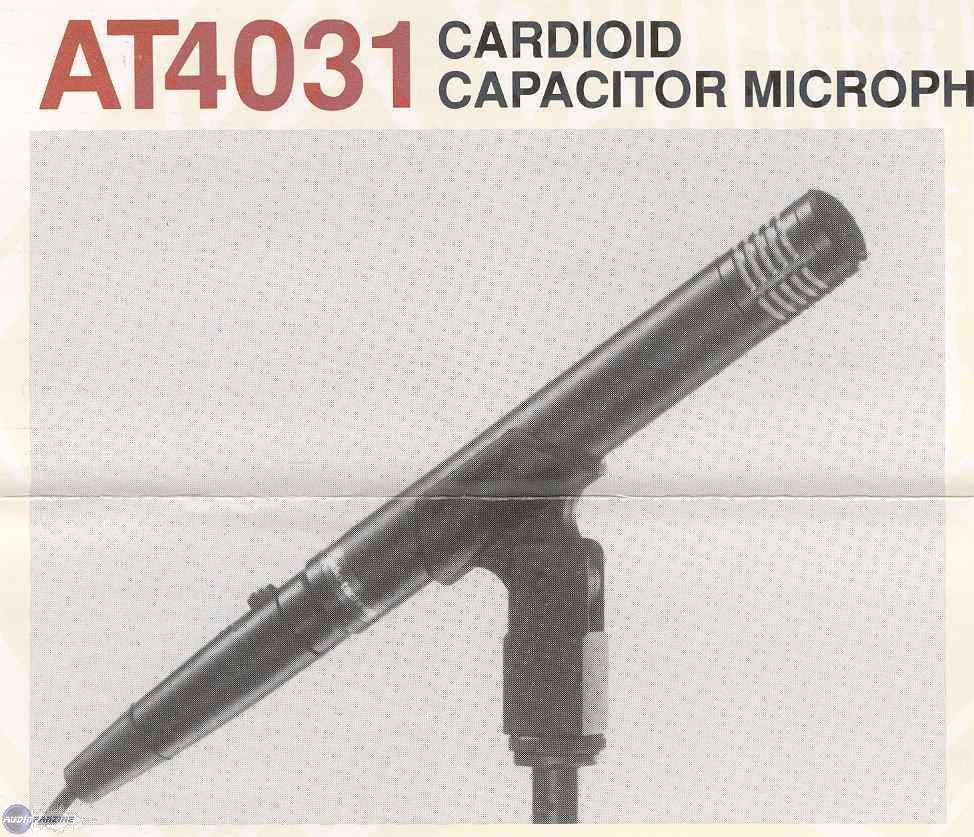 Photos et images Audio-Technica AT4031 - Audiofanzine
