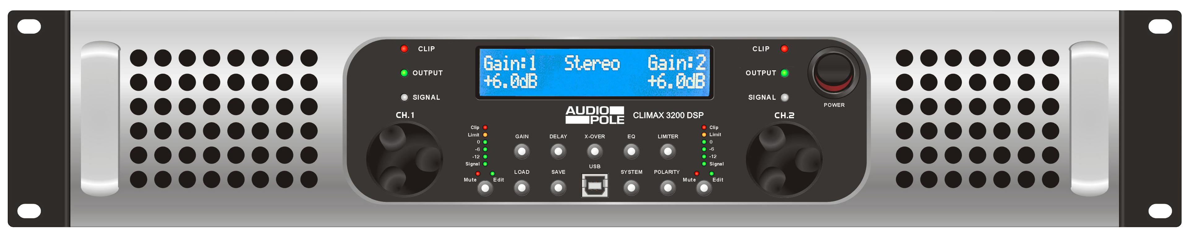 Climax 3200 DSP - Audiopole Climax 3200 DSP - Audiofanzine
