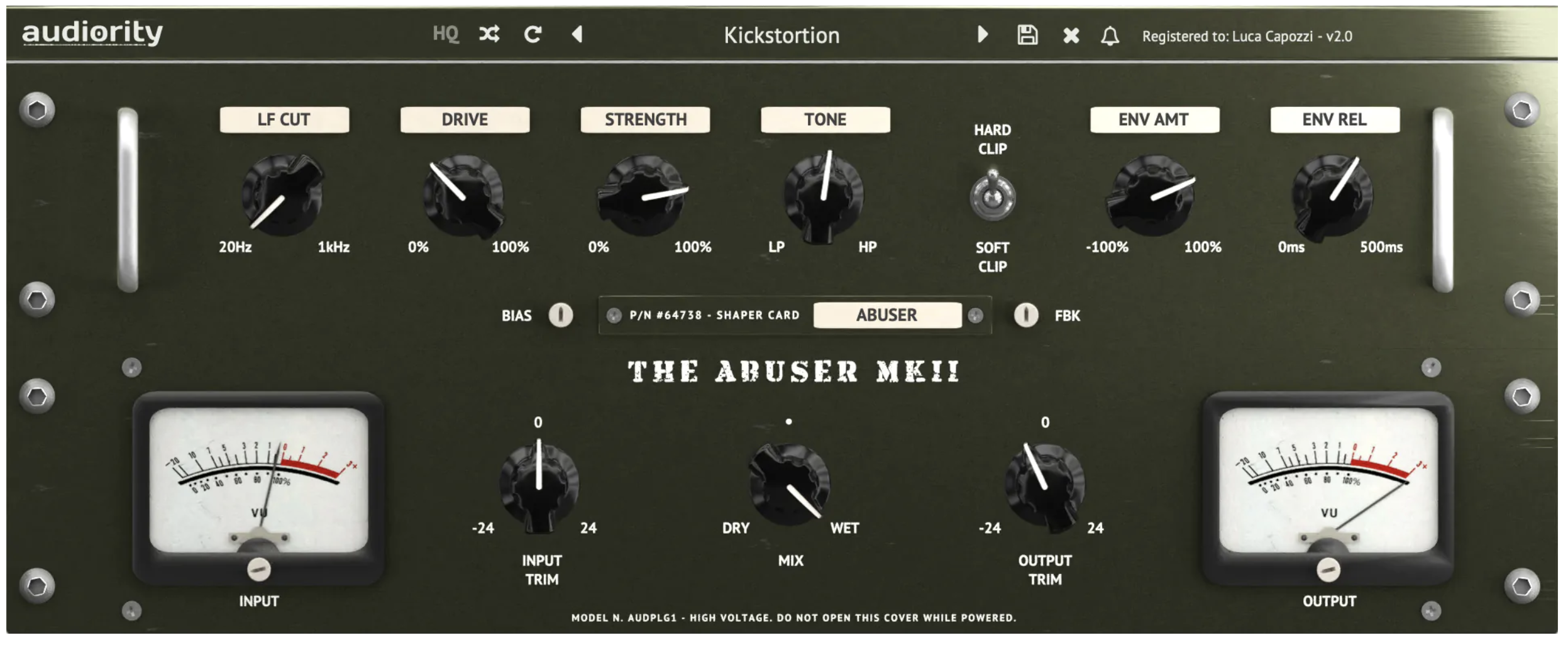 The Abuser mkII - Audiority The Abuser mkII - Audiofanzine