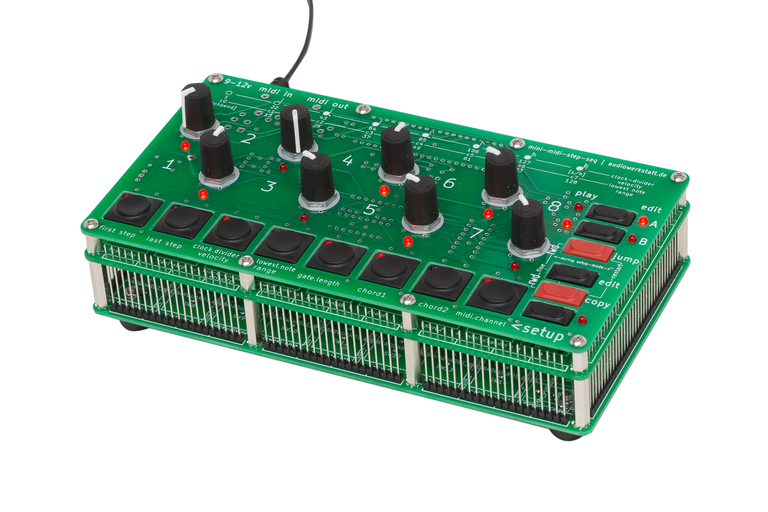 mini-midi-step-seq - Audiowerkstatt mini-midi-step-seq - Audiofanzine