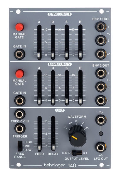 140 Dual Envelope/LFO - Behringer 140 Dual Envelope/LFO - Audiofanzine