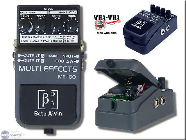 ME-100 Multi Effects - Beta Aivin ME-100 Multi Effects - Audiofanzine