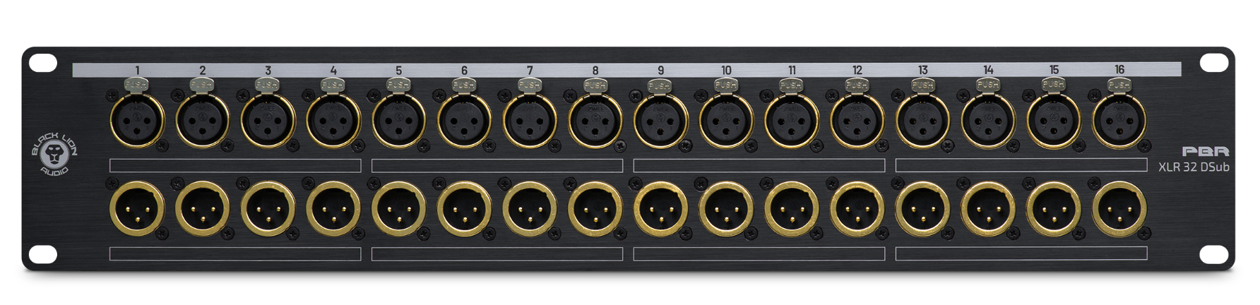 PBR XLR 32 DSub - Black Lion Audio PBR XLR 32 DSub - Audiofanzine