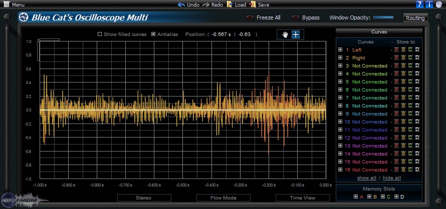 Blue Cat's Oscilloscope Multi Blue Cat Audio - Audiofanzine