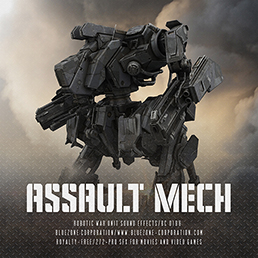 Assault Mech - Robotic War Unit Sound Effects Bluezone - Audiofanzine