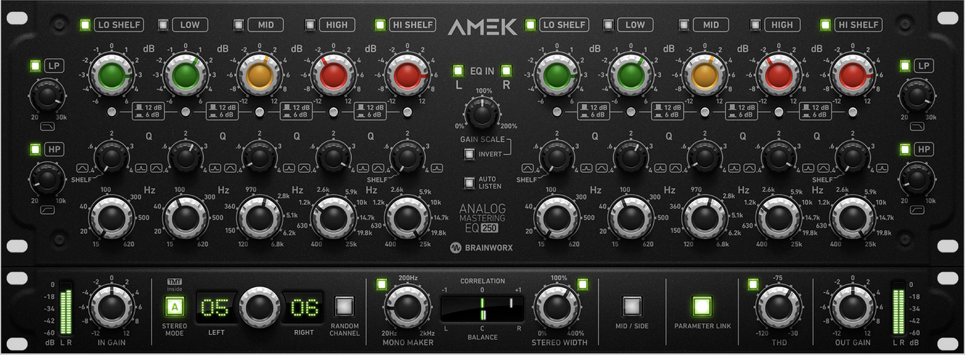 AMEK EQ 250 est disponible en promo chez Plugin Alliance - Audiofanzine