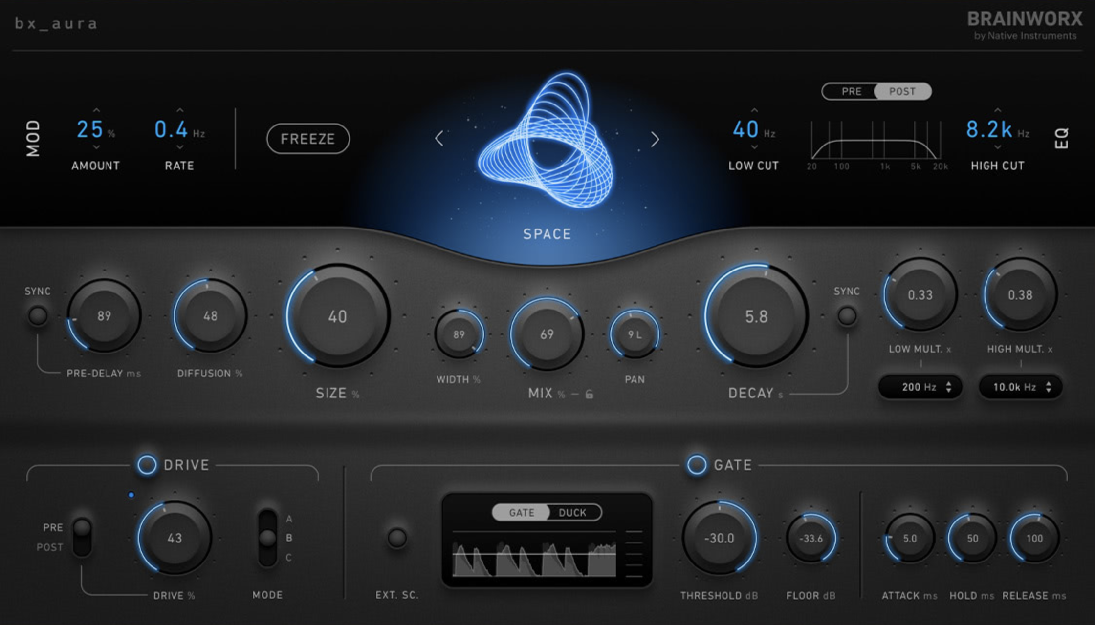 bx_aura - Brainworx bx_aura - Audiofanzine