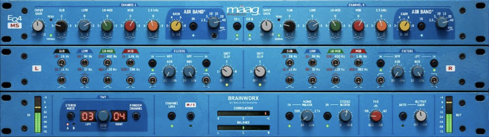 Mäag Audio EQ4 MS - Brainworx Mäag Audio EQ4 MS - Audiofanzine