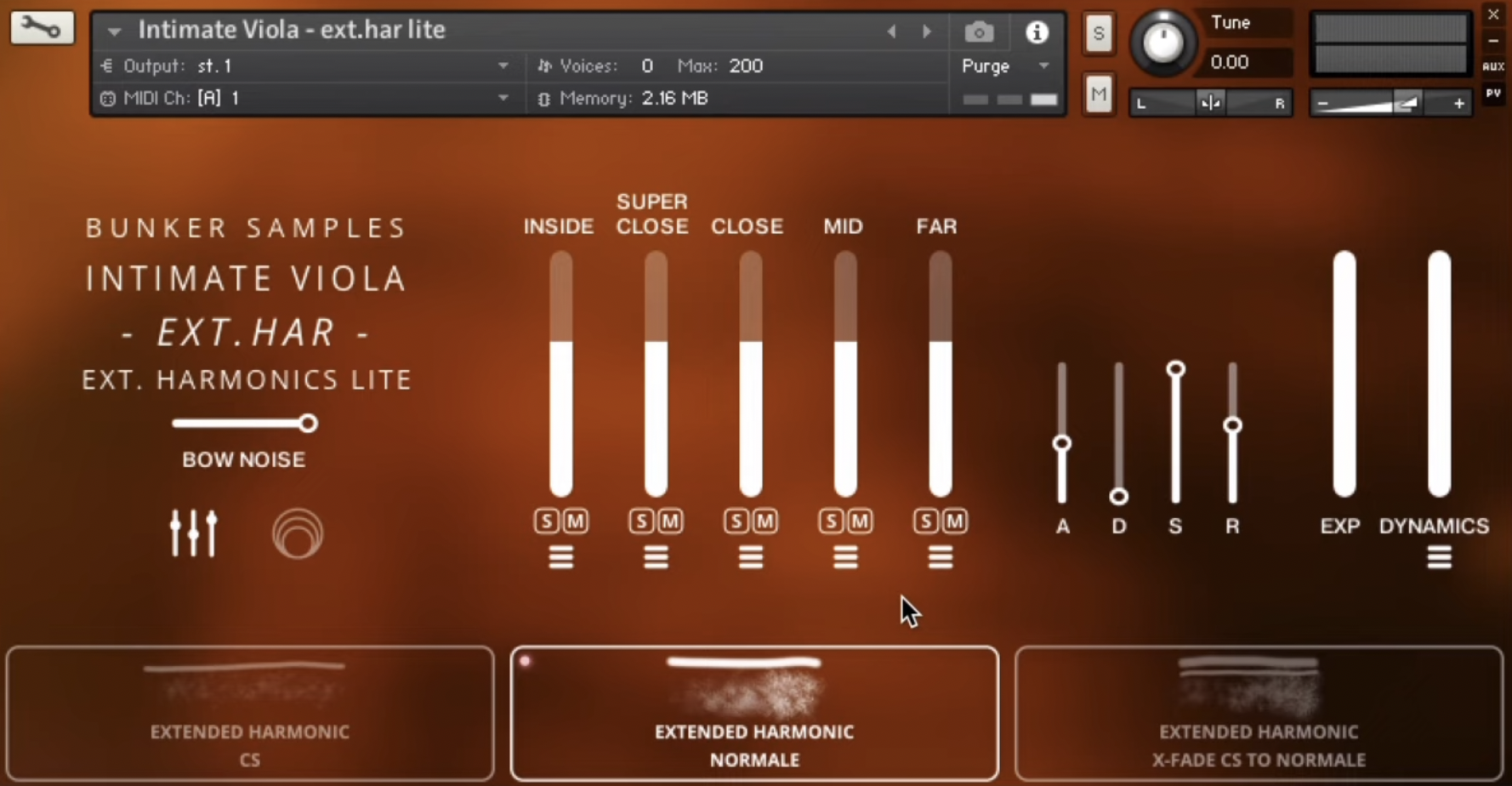 Ext.Har Lite - Bunker Samples Ext.Har Lite - Audiofanzine