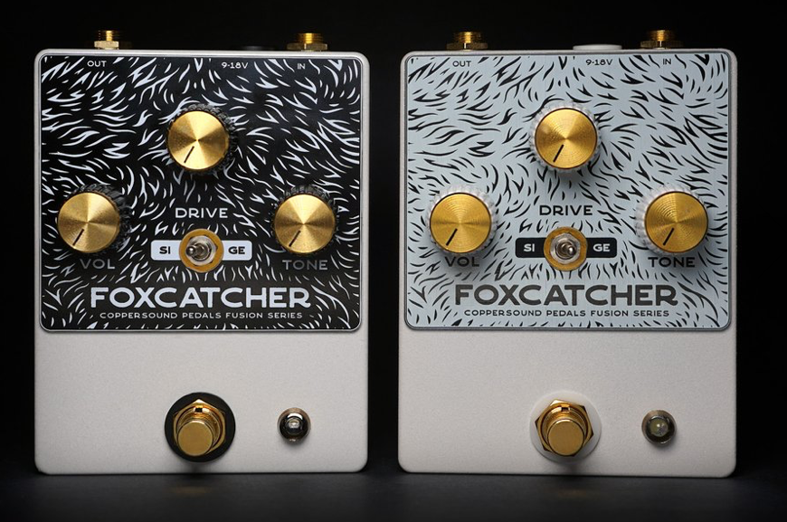 Foxcatcher Fusion Series Copper Sound Pedals - Audiofanzine