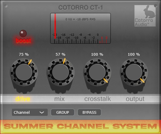 Summer Channel System - Cotorro Audio Summer Channel System - Audiofanzine