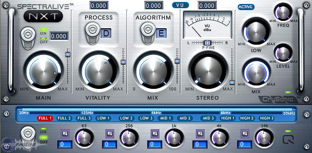 Spectralive NXT - Crysonic Spectralive NXT - Audiofanzine
